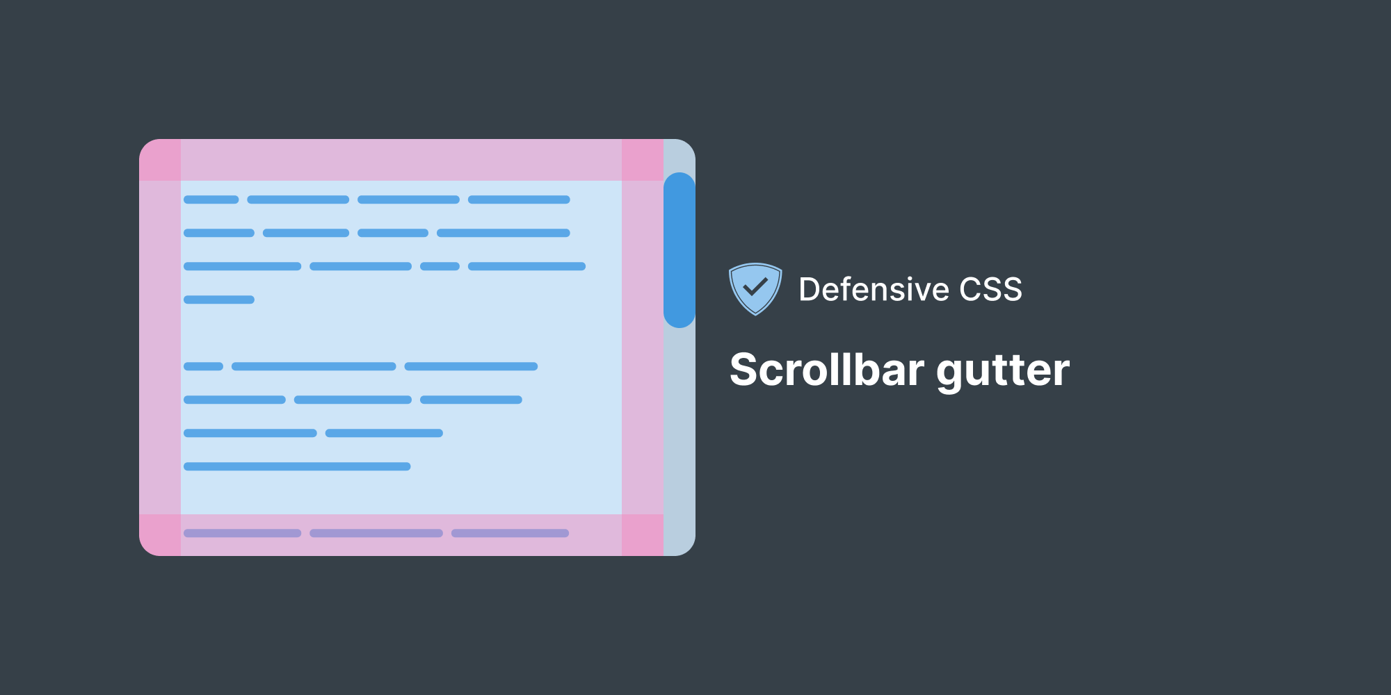 Defensive CSS Scrollbar Gutter